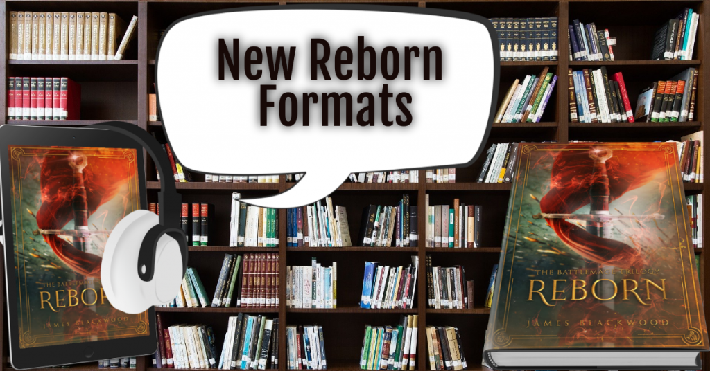 New Versions of Reborn - James Blackwood Books